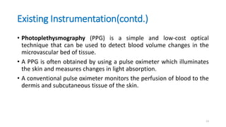 PPG, ECG and Blood Pressure Circuitry | PPTX