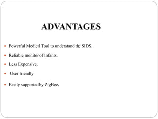 sudden infant death syndrome(SIDS) monitoring | PPTX