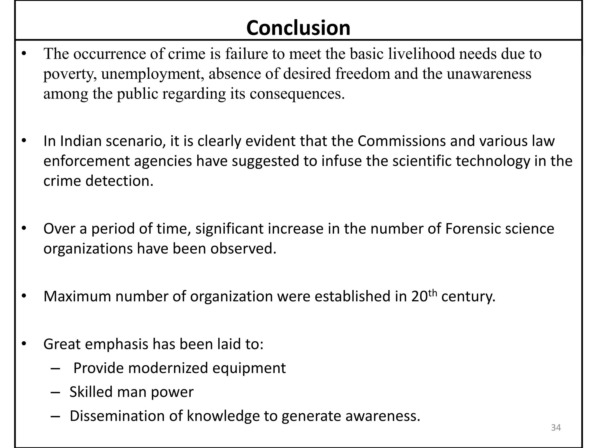 History and Development of forensic science in India | PPTX