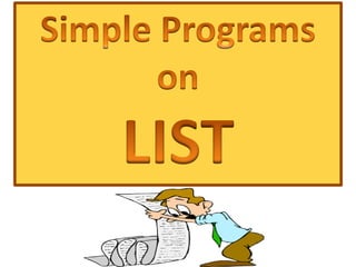 FINAL revised LIST in Python.pdf