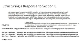 Final revision Section A and Section B- AQA Lit B Paper 1.pptx