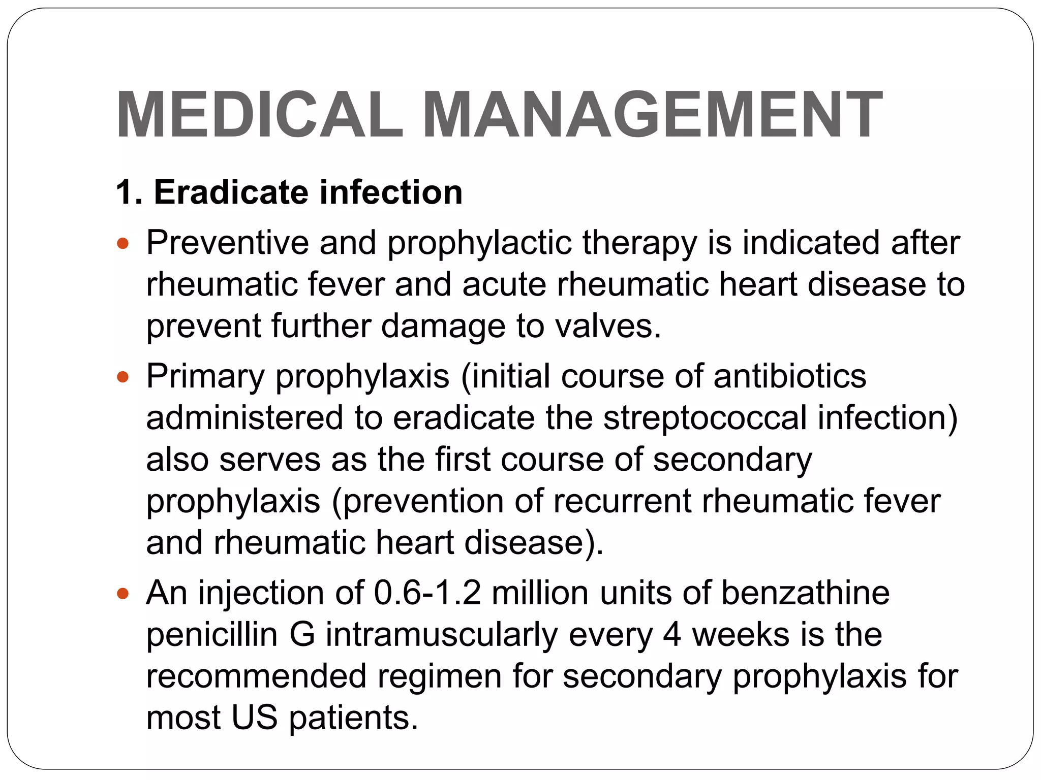 Rheumatic Heart Disease | PPTX