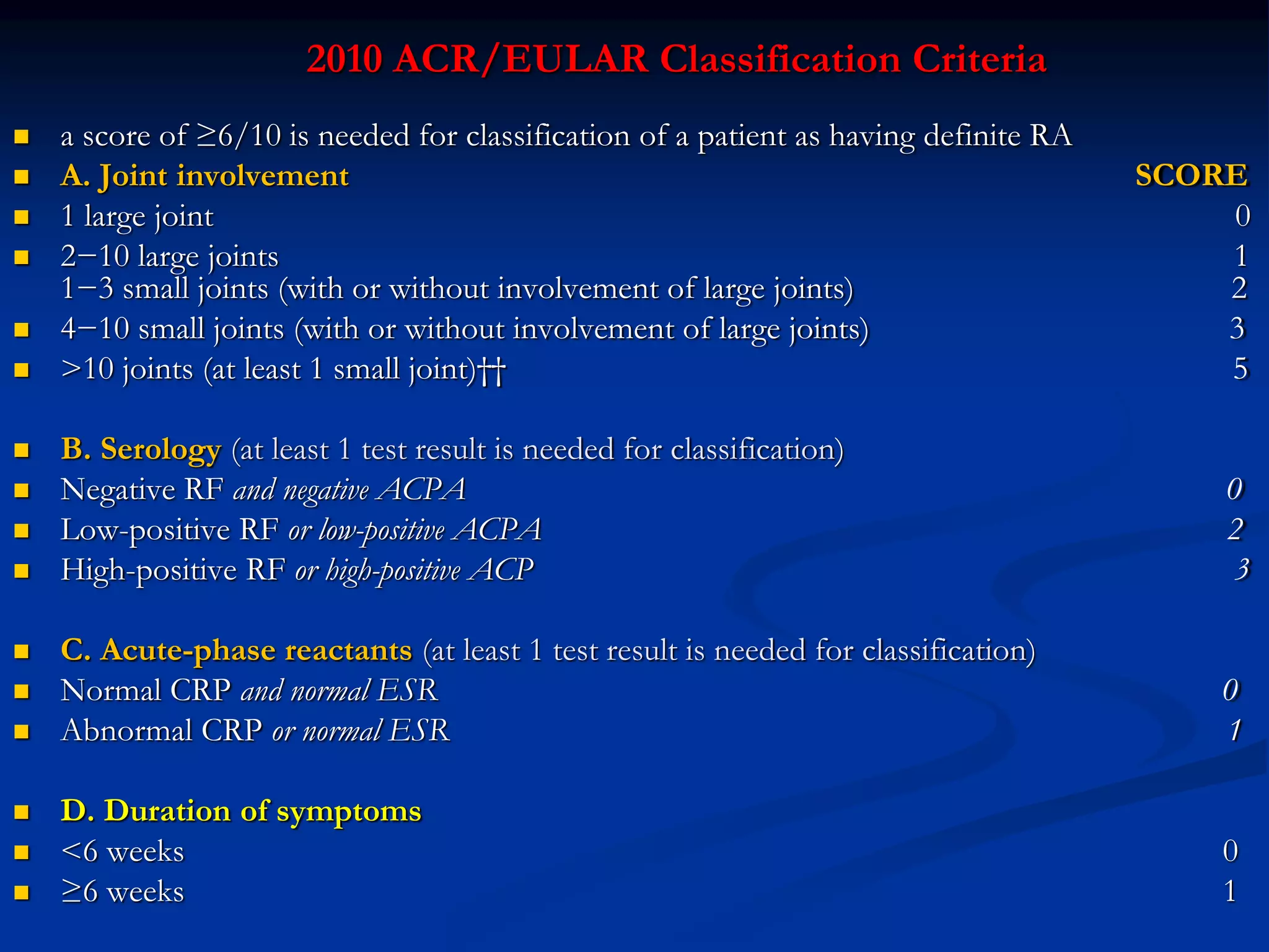Final rheumatoid arthritis | PPT