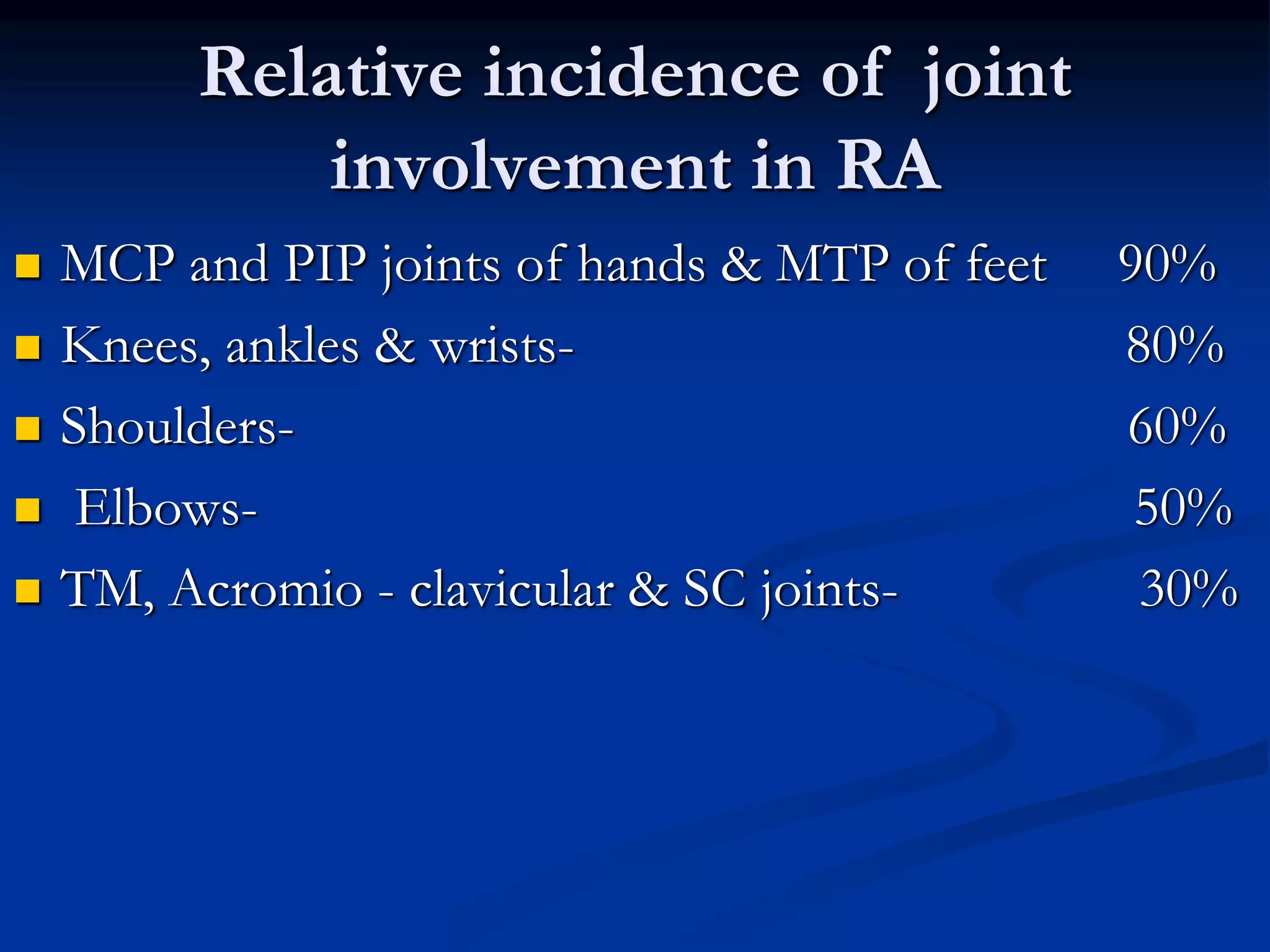 Final rheumatoid arthritis | PPT