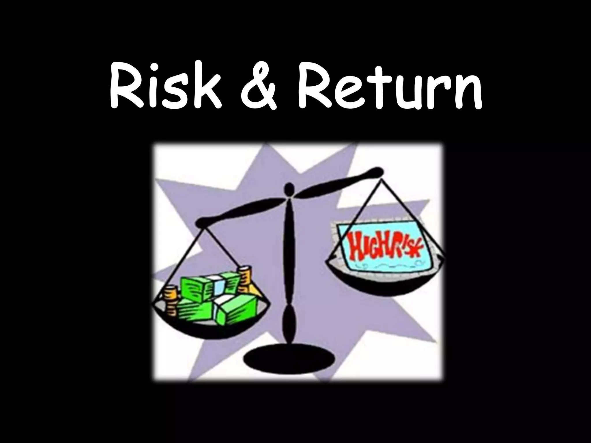 Risk and Return | PPTX