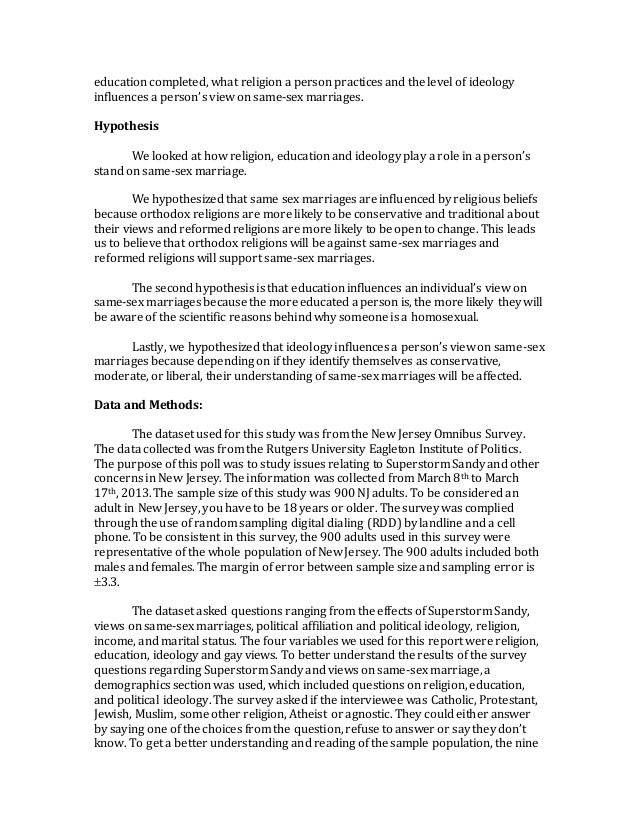 Research Methods: Data Analysis