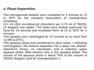 RNA isolation methods | PPTX