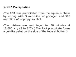 RNA isolation methods | PPTX