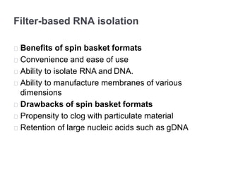 RNA isolation methods | PPT