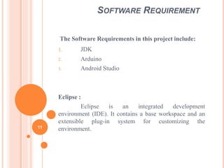 Robot controlled car using Wireless Module | PPTX | Operating Systems | Computer Software and ...