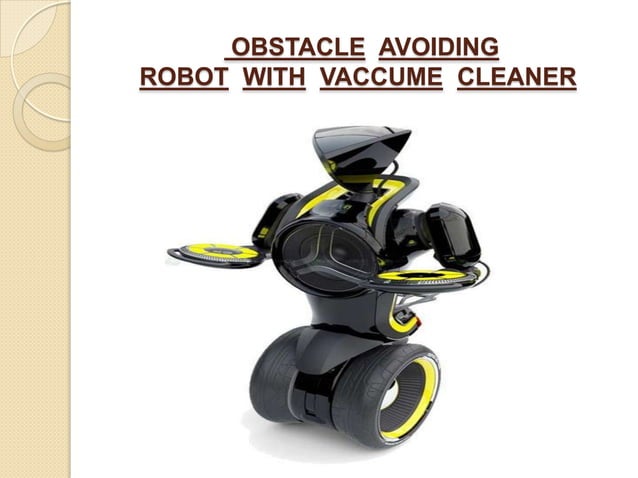 Obstacle Detctor Robot | PPTX