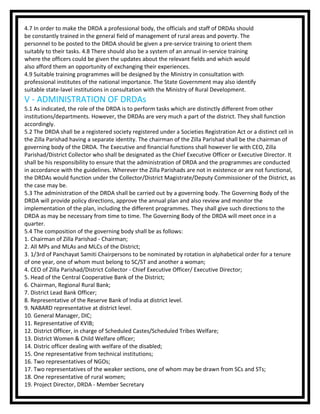 Final role and functions of the district | DOC