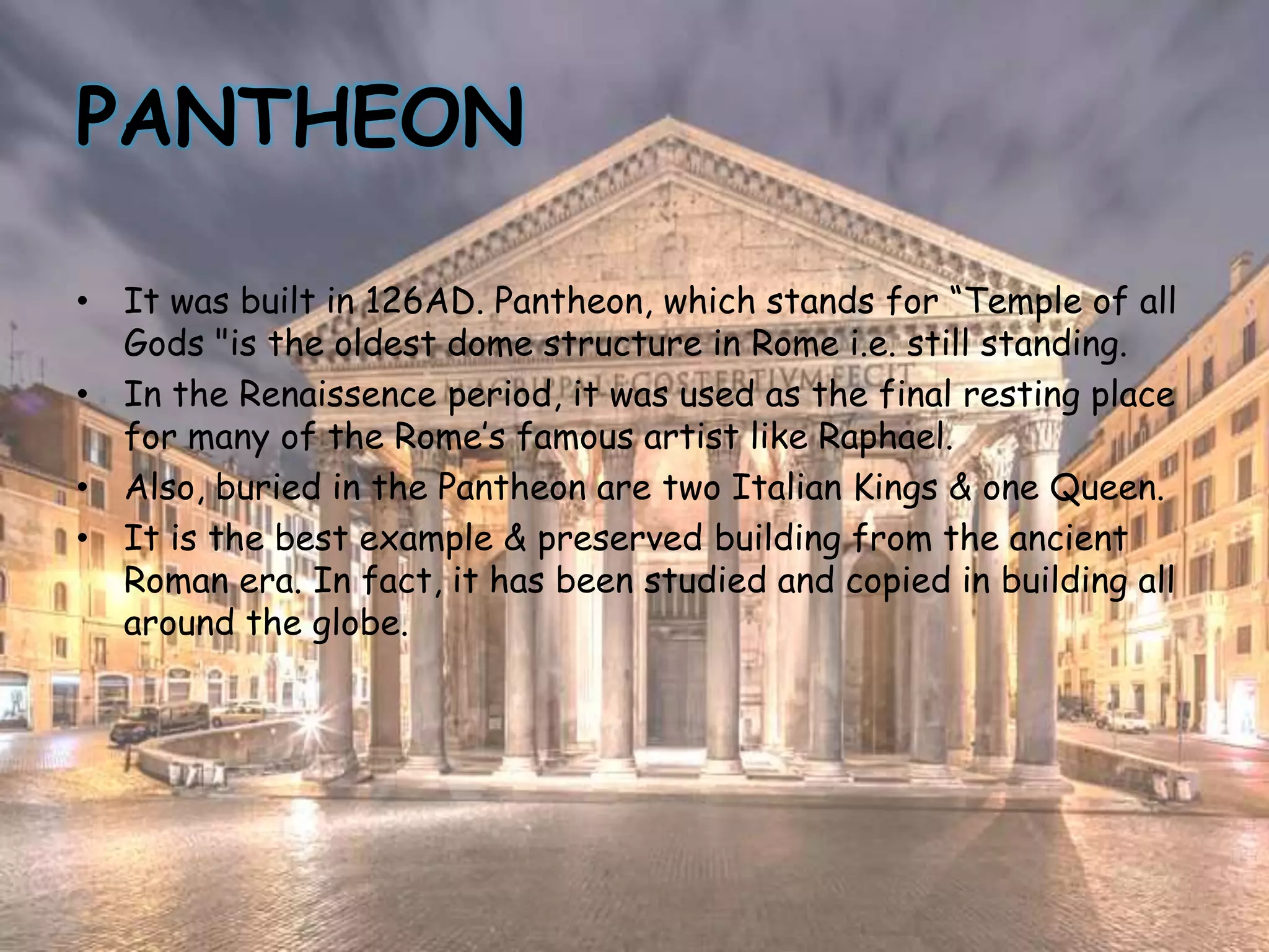 Final rome ppt | PPTX