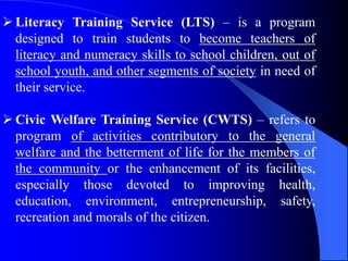 FINAL ROTC ORIENTATION 1204 CDC.pptx | Vocational Training | Careers