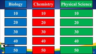 Science Quiz Bee | PPTX