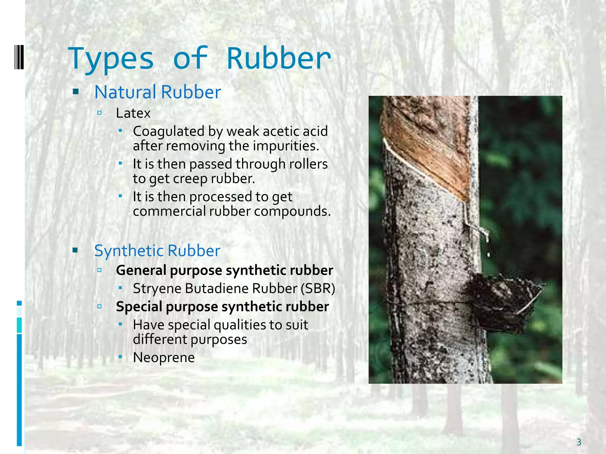 Rubber presentation slide | PPTX