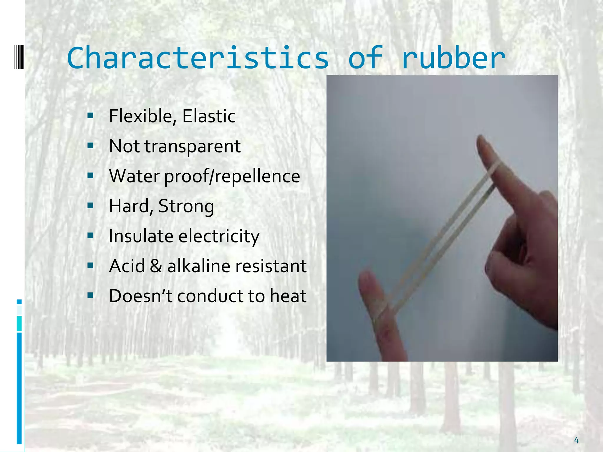 Rubber presentation slide | PPTX