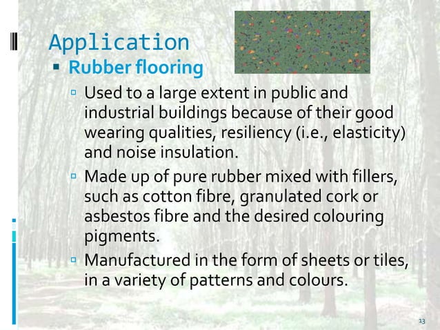 Rubber presentation slide | PPTX