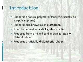 Rubber presentation slide | PPTX
