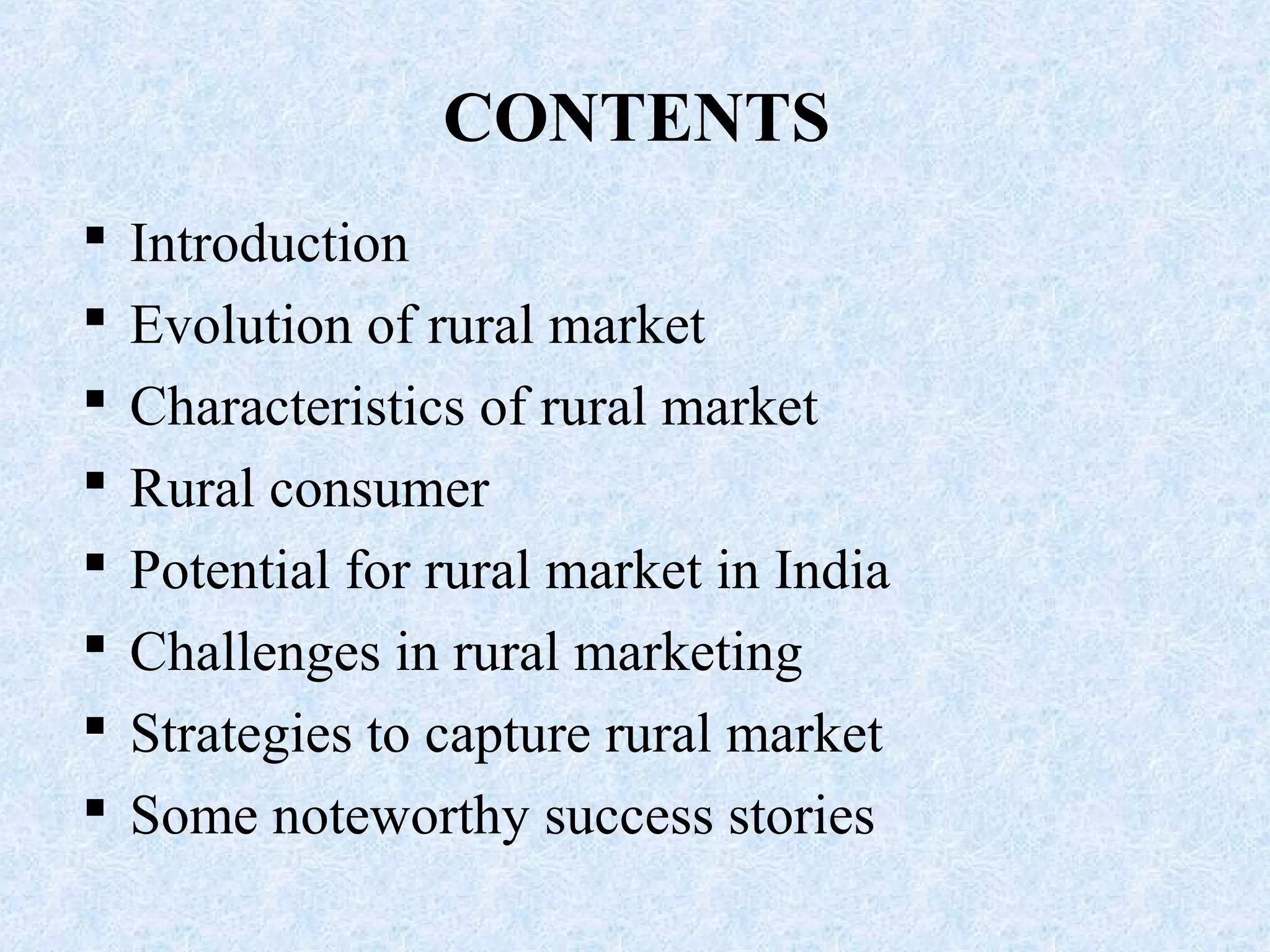 rural marketing | PPT