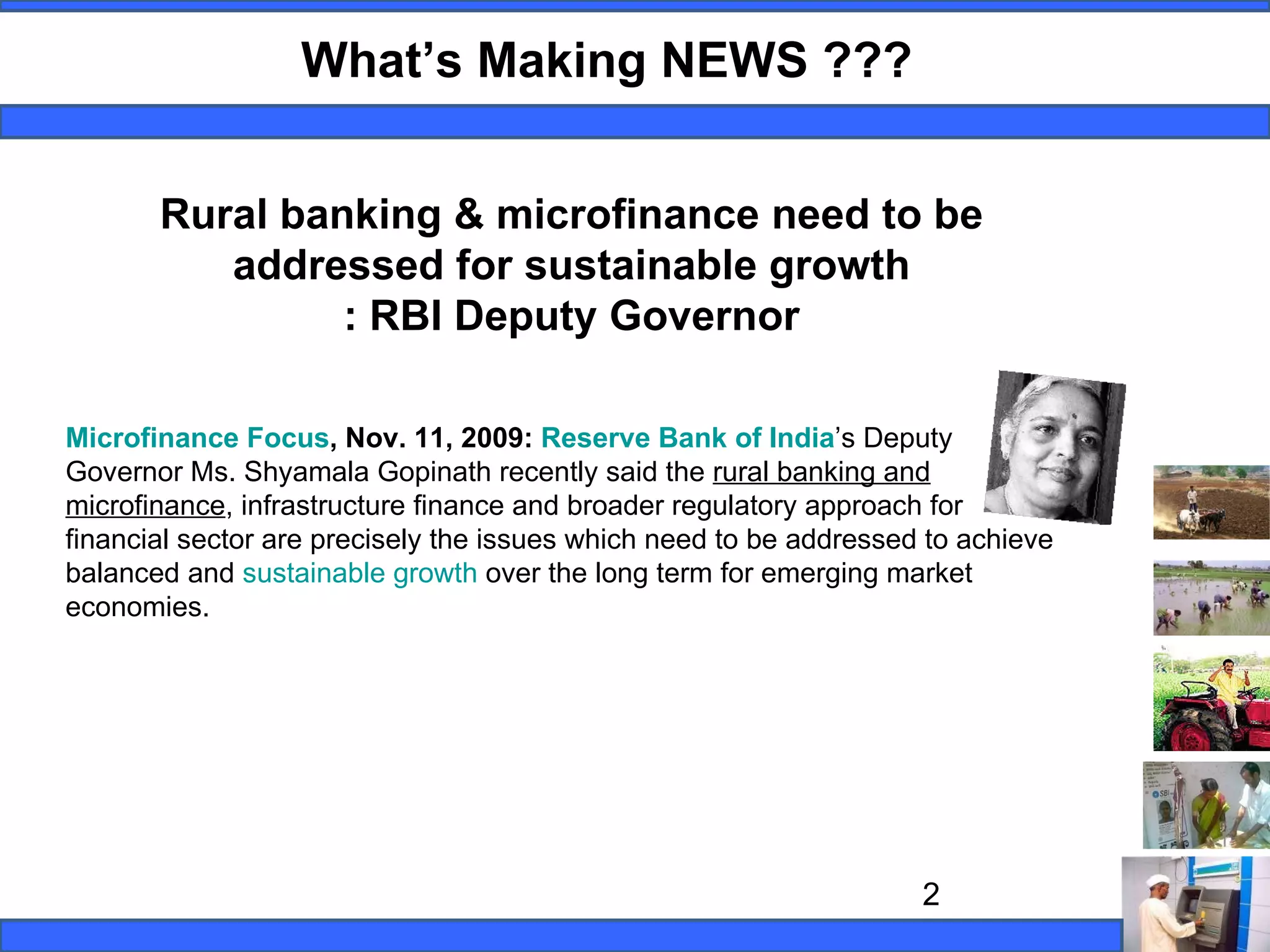 Rural Banking in India | PPT