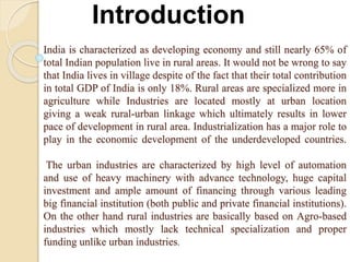 RURAL SKILL DEVELOPMENT PRESENTATION BY AMAN DWIVEDI | PPTX