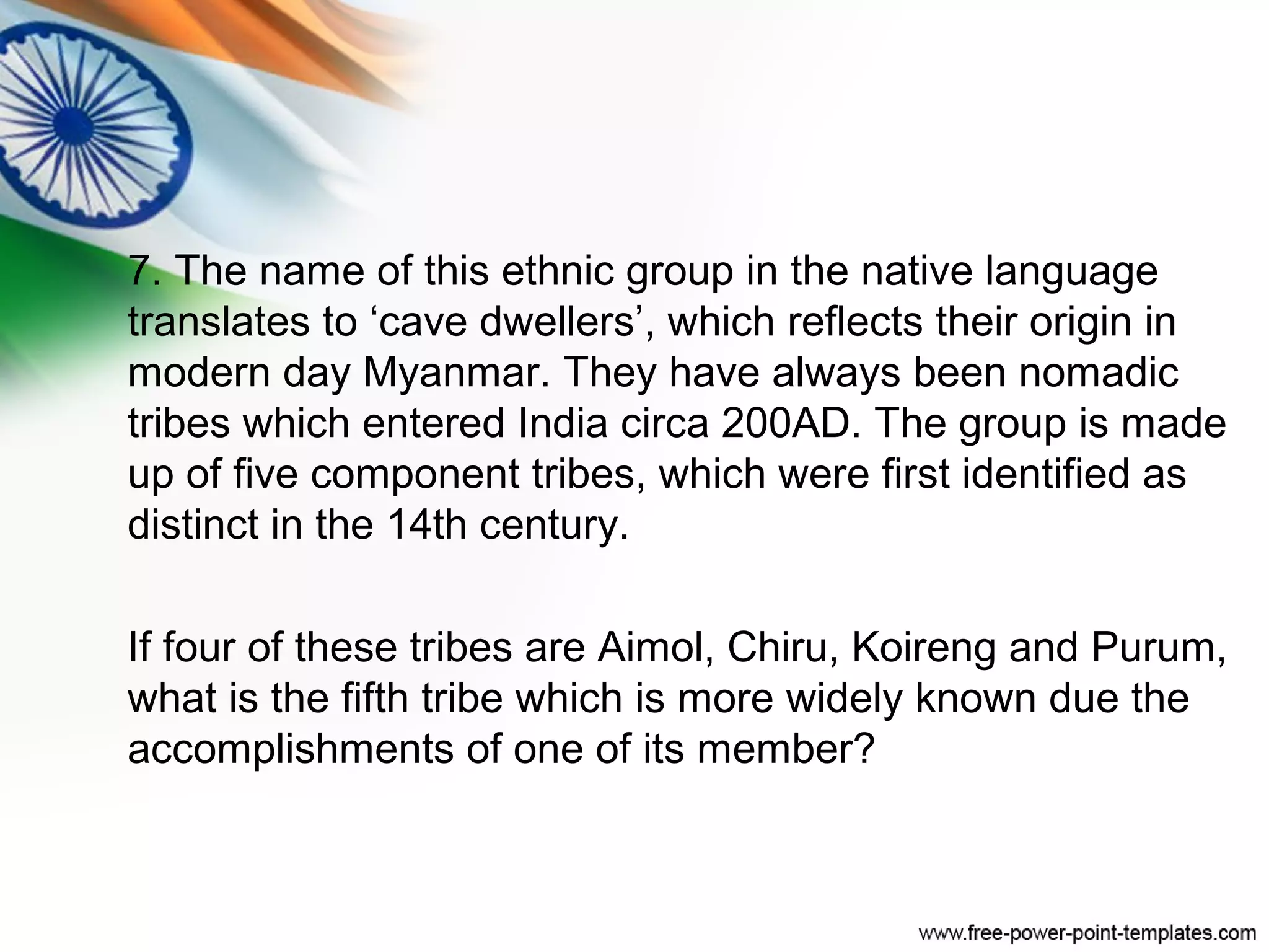 MIB (Mythology , India and Bollywood) Quiz Finals | PPT