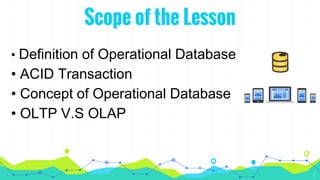 Operational Database | PPTX