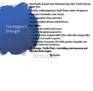 asian regionalism and the different organization in asia | PPTX