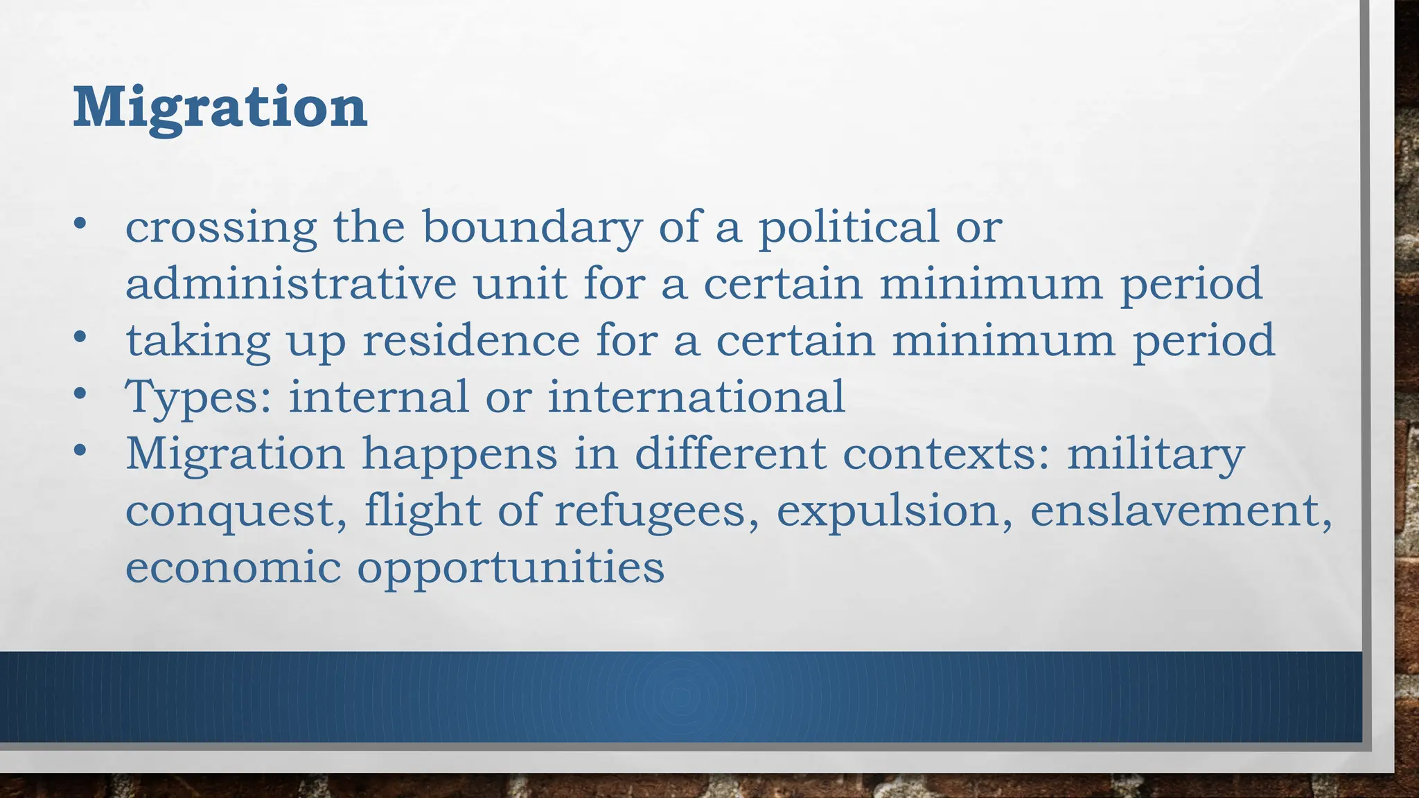 Finals_2_Global Migration go go go go go | PPT