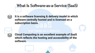 SaaS - Empowering the Future of Governance | PPT