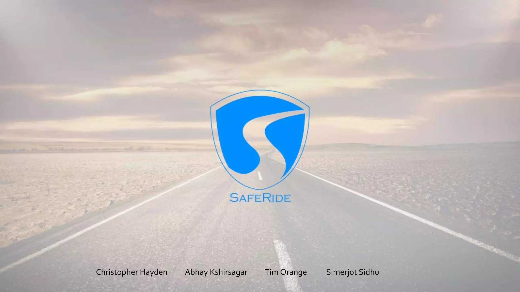 Safe Ride Pitch | PPTX
