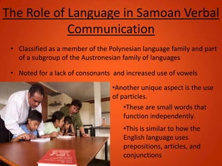 Revised Rough Draft for Samoa | PPT