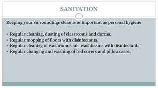 Sanitation and Hygiene.pptx