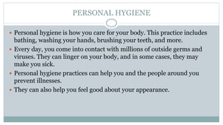 Sanitation and Hygiene.pptx