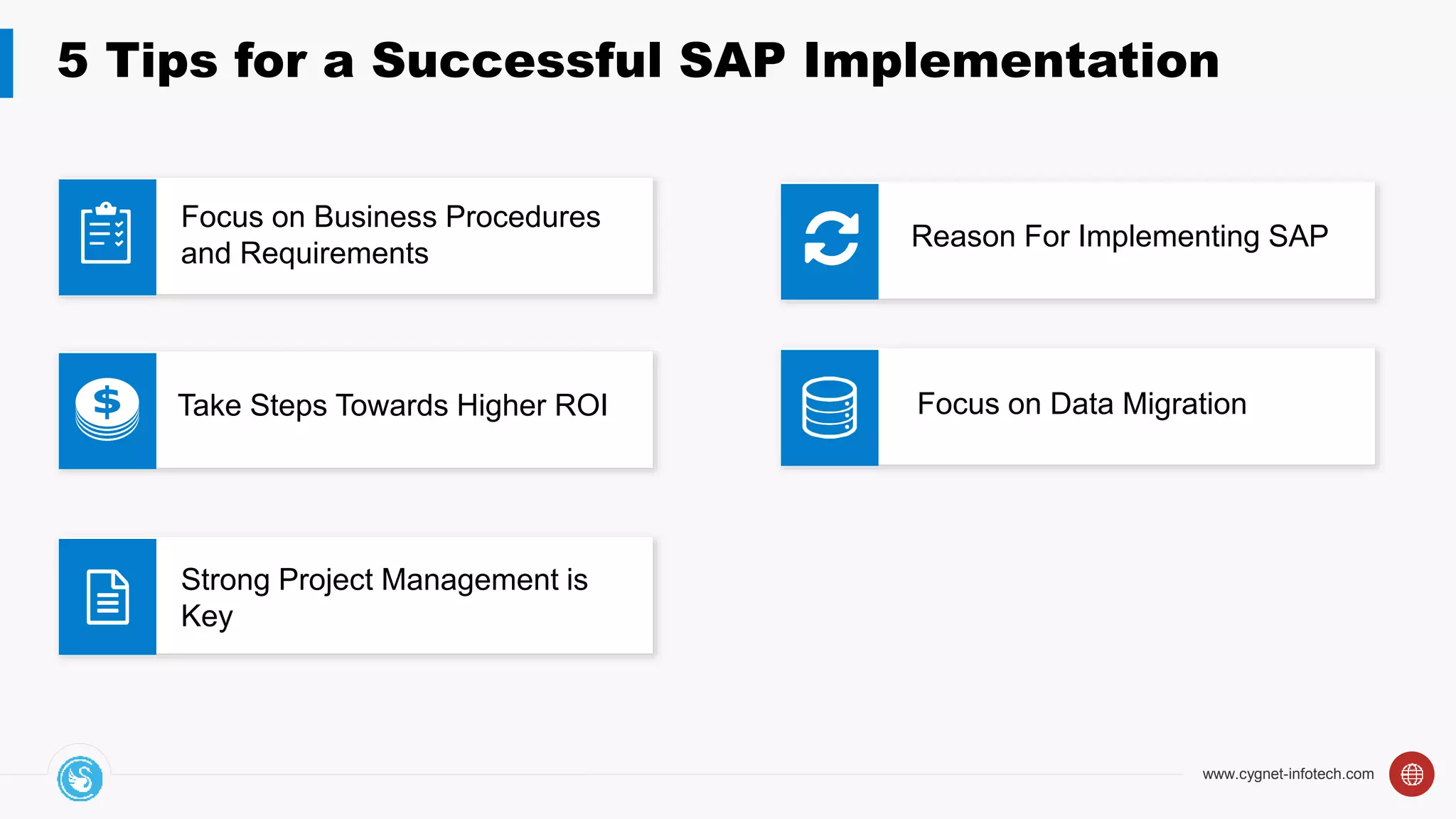 Successful SAP Implementation Checklist | PPTX