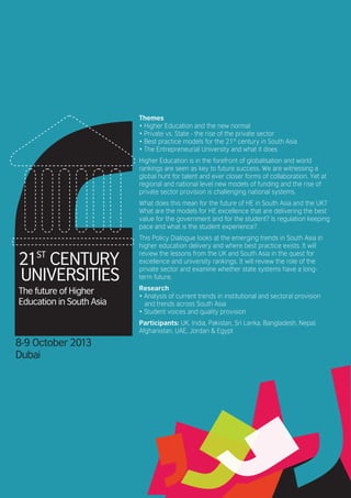 Global Education Dialogues: South Asia Series | PDF