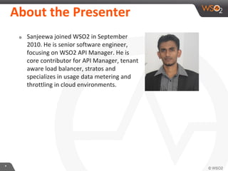Scalable deployment options in WSO2 API Manager | PPT