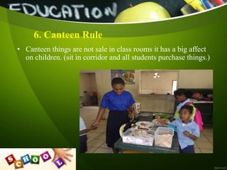 Rules and Regulation of School | PPTX