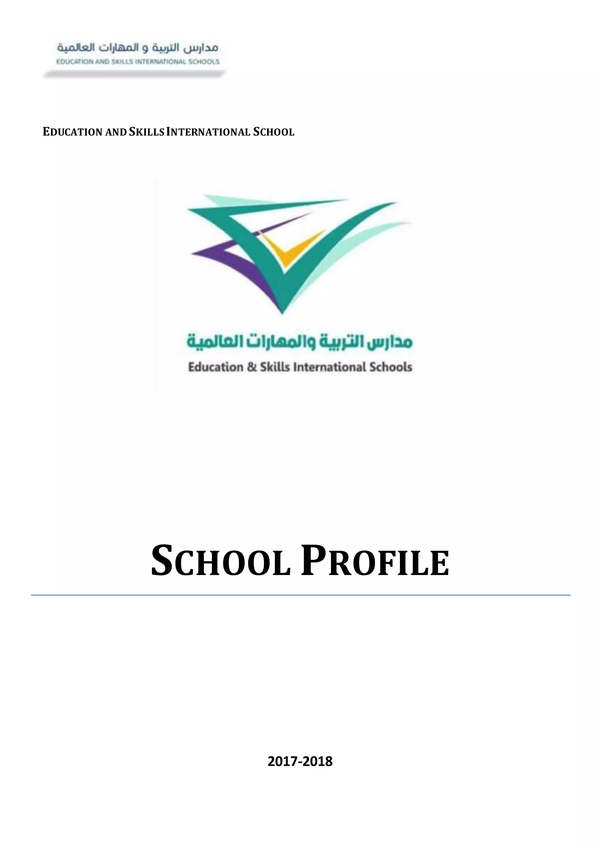 School Profile created by Maria Angelis | DOCX