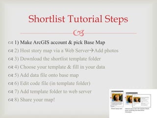 How to Create a ArcGIS Story Map Final Presentation | PPTX