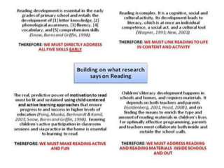 Final sc literacy boost presentation usaid aug6 panel | PPT