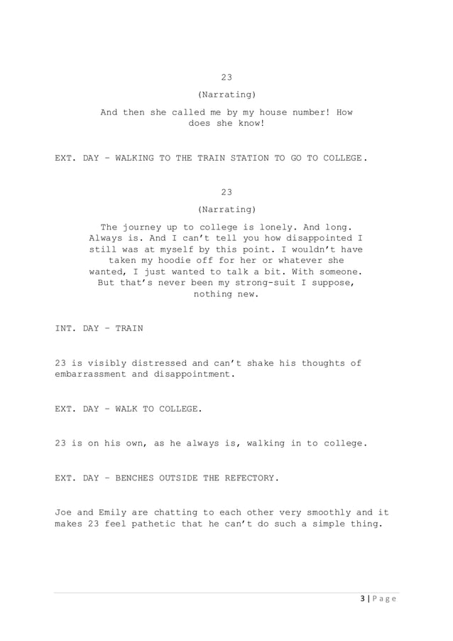 Final screenplay | DOCX
