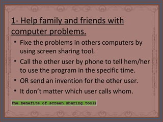 Screen sharing powerpoint | PPT