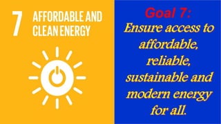 SDG 7 AND 13 | PPTX