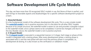 Software development life cycle (Software engineering) pptx | PPTX ...