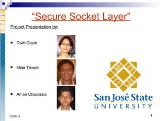 Secure Socket Layer | PPT
