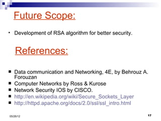 Secure Socket Layer | PPT