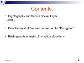 Secure Socket Layer | PPT