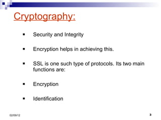 Secure Socket Layer (SSL) | PPT